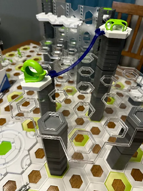 Make of Drop Rail for a marble run by Monarch | Download free STL model ...
