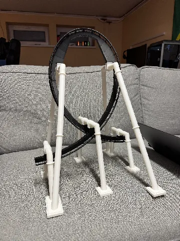 Roller Coaster - Inverted Loop 1:64 by 3D.Printed.Roller.Coasters ...