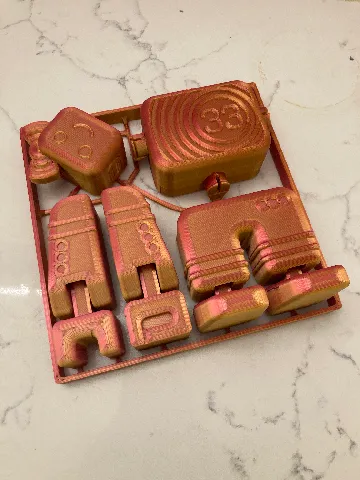 Robot (boy and girl) kit card by marinegeek23 | Download free STL model ...