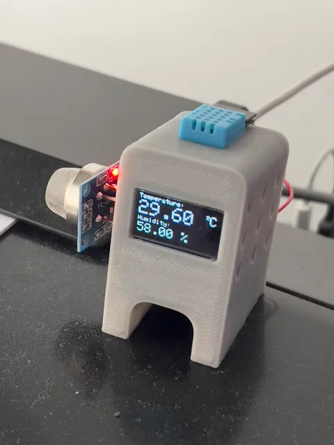 Make of Pi-hole Monitor Wemos D1 ESP8266 by Pablo Simone | Download free STL model | Printables.com