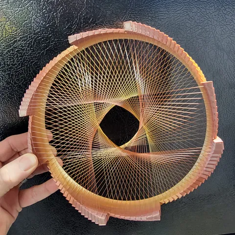 Layers String Art by 3DPrintBunny | Download free STL model ...
