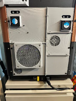 Quietmode! Flashforge Adventurer 5M (AD5M) Back Panel w/ 120mm & 4010 ...