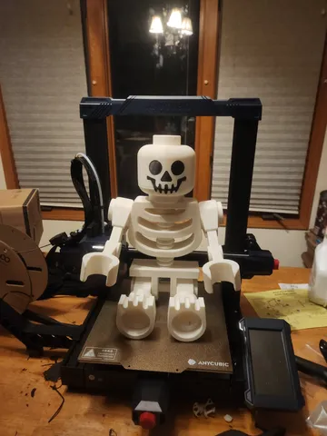 Lego skeleton (Movable) by Robbe Vermandel | Download free STL model ...