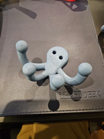 Fighting Octopus Hook by Vincent | Download free STL model | Printables.com