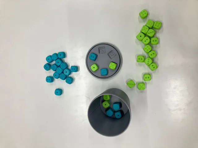Trash Can Dice Game by tomasf | Download free STL model | Printables.com
