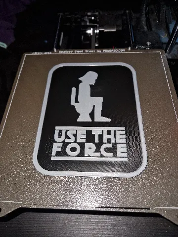 Star Wars toilet sign (use the force) by Leonardo3Printi | Download ...