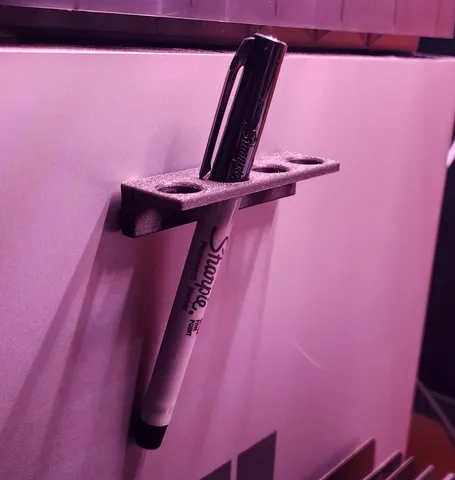 magnetic sharpie holder for toolbox by kelico | Download free STL model ...