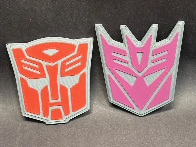 Make of Transformers Badges by figterk | Download free STL model ...