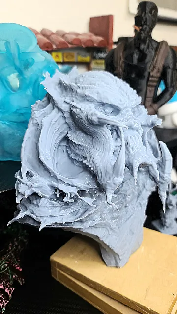Make of Predator Head Trophy Wall Mount by BeardsNwildlife | Download ...