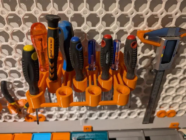 Multiboard Ultimate Screwdriver Holder! by ReelClones | Download free STL model | Printables.com