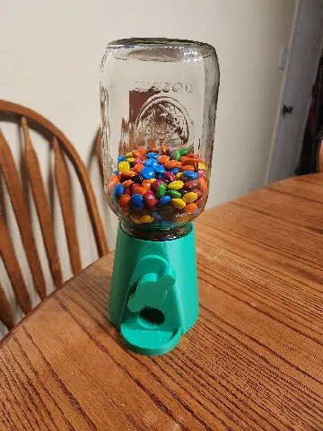 Simple Mason Jar Candy Machine - Updated with printable pin for ...