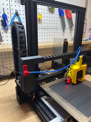 Ender 3 Micro Swiss DD Drag Chain / Cable Chain Mounts by Eric Anastas ...