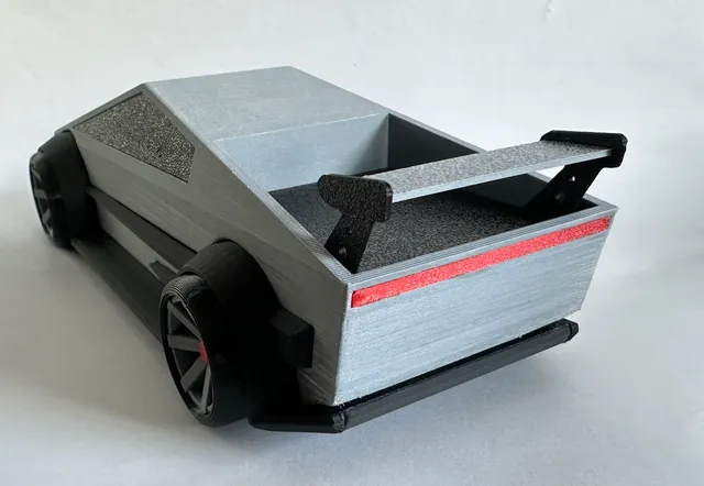 Make of Tesla CYBERTRUCK / CYBERCAR by fedyr | Download free STL model ...