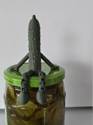 Articulated Pickle Buddy by fifindr | Download free STL model ...