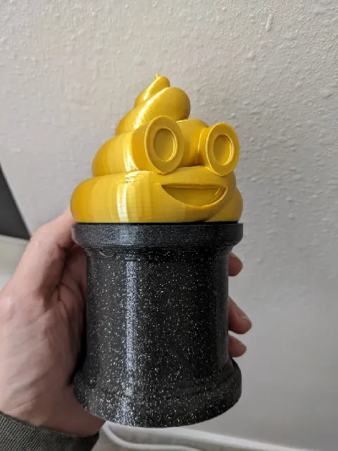 Make of Poop Emoji Trophy by tbenz9 | Download free STL model ...