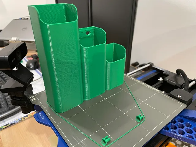 Make of Pegboard ziptie holder by TankerTech | Download free STL model ...