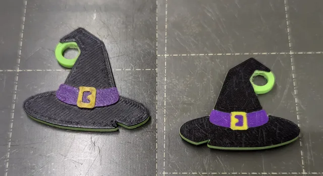 Witch Hat keychain by MrViddy | Download free STL model | Printables.com