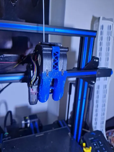 Make of Taurus V5 Cooling Duct for Creality Sprite Extruder, Dual 5015 ...