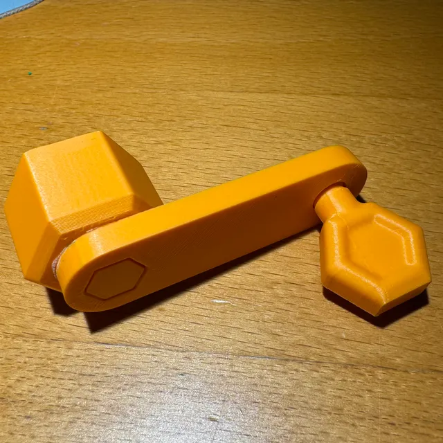 Make of Hex Peg Winder by Allan Mertner | Download free STL model ...