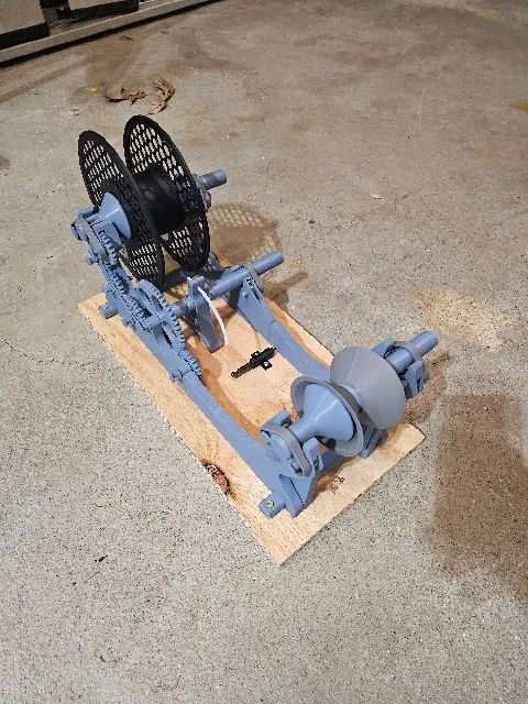 Make of Pastamatic - Filament Spool Winder for Bambu Lab X1C/P1P AMS ...