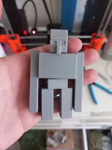 Minecraft Iron Golem by Kuban66 | Download free STL model | Printables.com