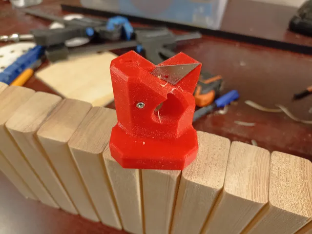 Wood Chamfering Tool by brinkbeat | Download free STL model ...