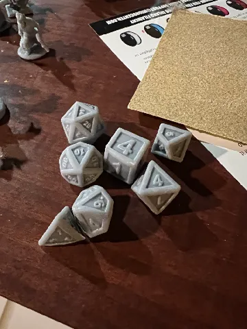 Another Dice Set for DnD by Udo's 3D World | Download free STL model ...