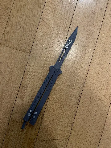 Fully Printable V2 Balisong Butterfly Knife - Complete with Fully ...