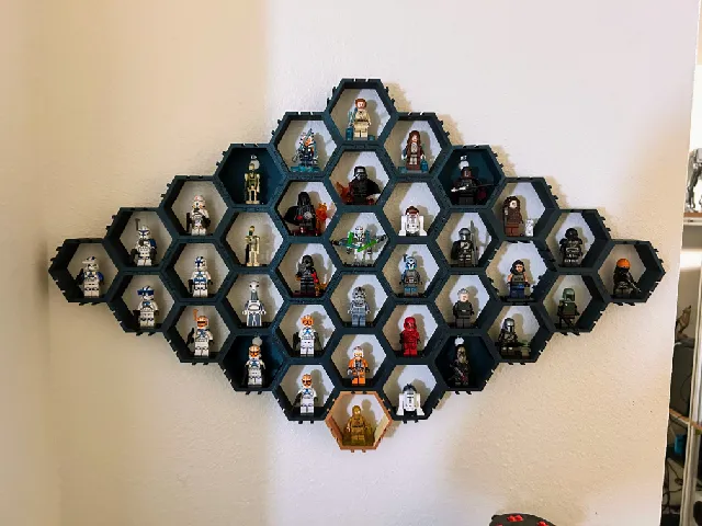 LEGO Minifig Hexagons - Extended Edition by Casadebricks.com | Download ...