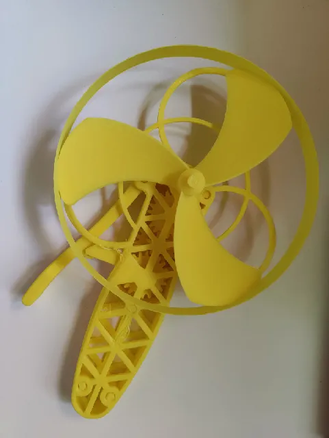 Make of Squeeze Fan Ruggedized! (Not a solution to an electric fan!) by ...
