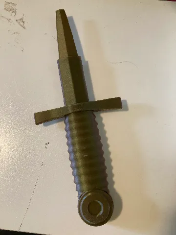 COLLAPSING DAGGER (PRINT IN PLACE) by 3D Printing World | Download free ...