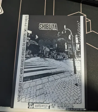 Jujutsu Kaisen Shibuya Panel - made w/ HueForge by Mathoose | Download ...