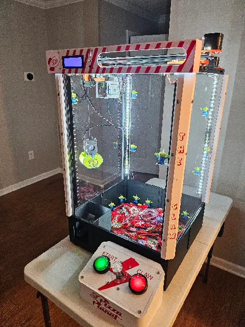 Make of Candy Claw Machine - Chris's Basement by smandrews | Download ...