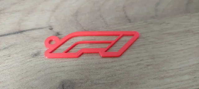 Make of F1 Keyring - Formula 1 Logo Contoured (Punched) by Jokermass91 ...