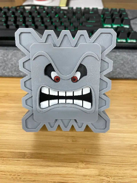 Make of Thwomp from Mario by Shakurity | Download free STL model ...