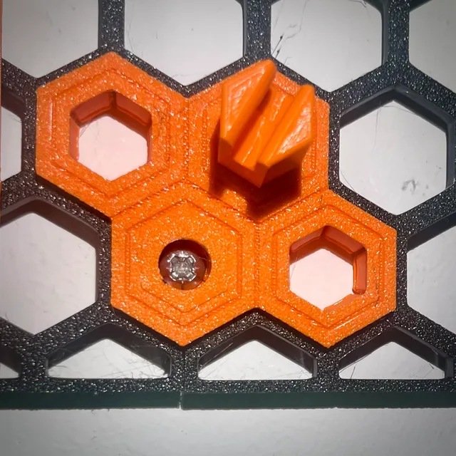 Make of Honeycomb Storage Wall Improved Hex Inserts by Akio | Download ...