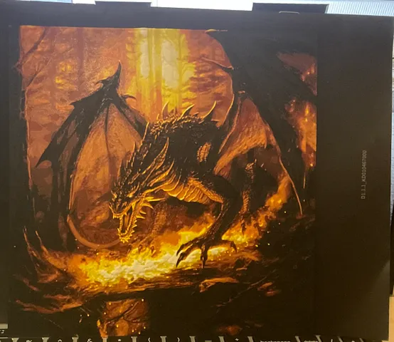 Fire Dragon HueForge by Additive Atom | Download free STL model ...