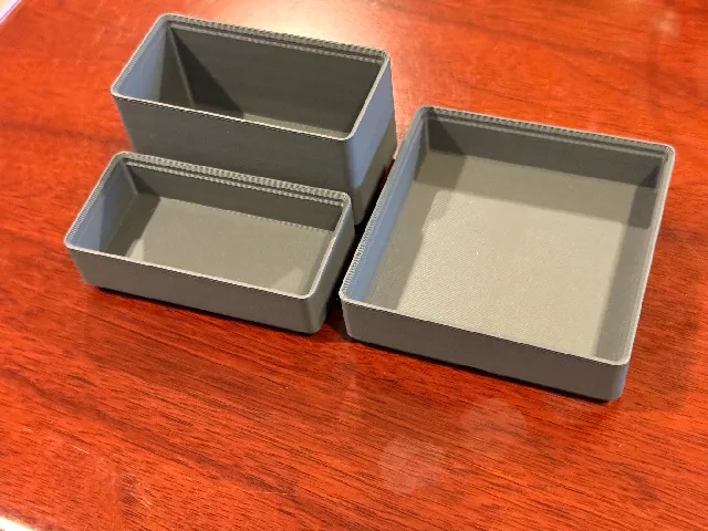 Gridfinity Thick Walled Divider Bins - 20 Sizes by KYZ Design ...