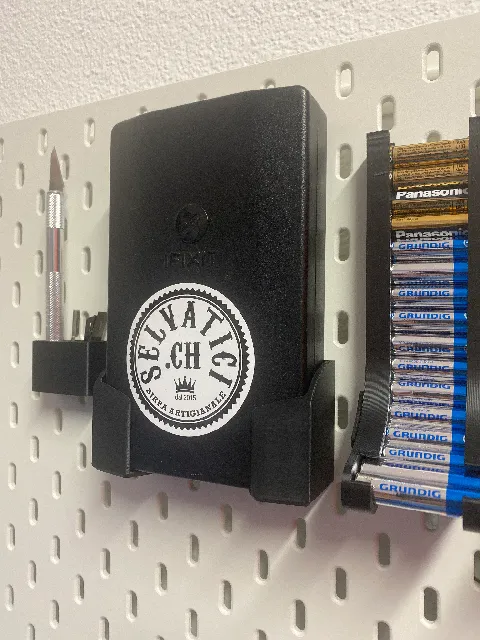 Make of iFixit Mako Screwdriver Mount for Ikea Skadis by Christian ...