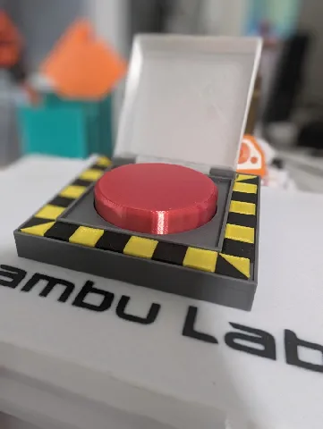 Among Us Emergency Button by Jim 248 | Download free STL model ...