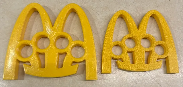 McKnuckle Duster McDonald's Brass Knuckle by PowerDoge | Download free ...