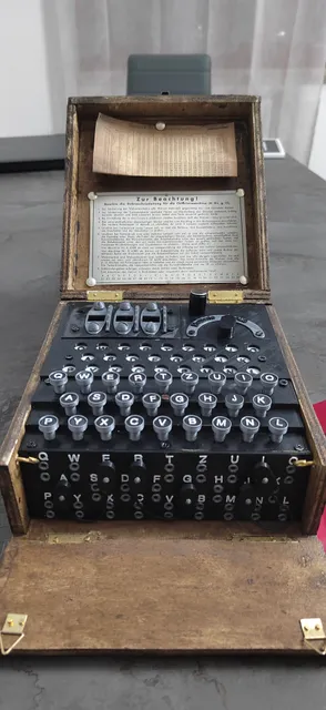 Make of Enigma Machine Replica by NAVYshark83 | Download free STL model ...