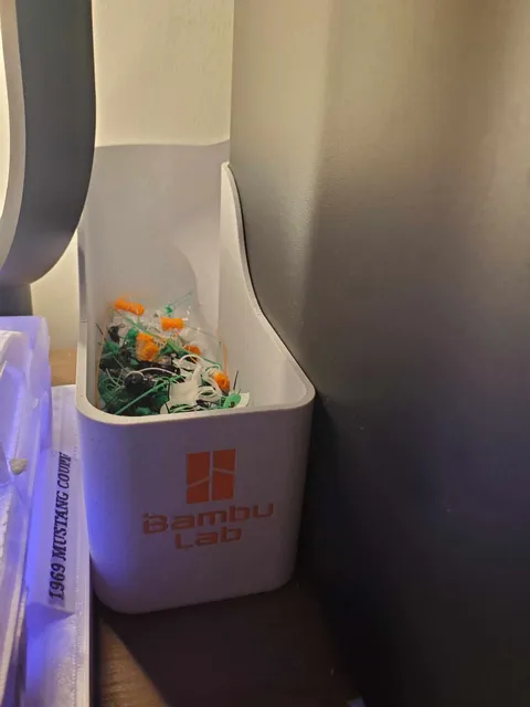 Make of Bambu Lab - Filament Poop Bin - X1, X1C and P1P by Ophir ...