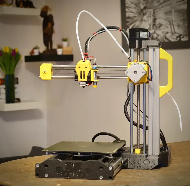 Make of DIY Prusa Mini Clone by Petr Odstrčil | Download free STL model ...