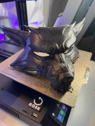 Triss Merigold Fox Mask - The Witcher 3 by Quint | Download free STL ...
