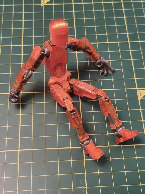 Make of DUMMY 13 Printable Jointed Figure (BETA FILES) by Darko Surjan ...
