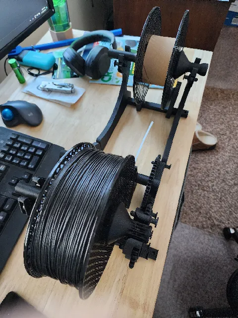 Make of Pastamatic - Filament Spool Winder for Bambu Lab X1C/P1P AMS ...