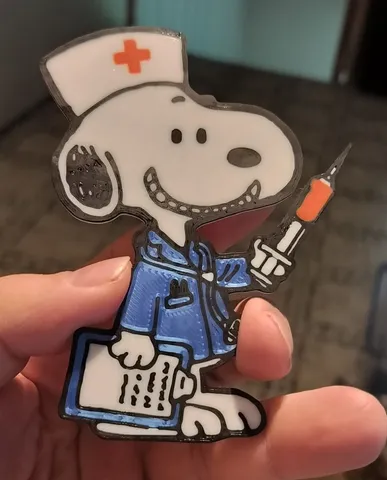 Snoopy nurse by RandomGuy | Download free STL model | Printables.com
