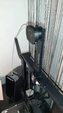 Creality Ender 3 V3 KE/SE Overhead PTFE Tube Guide by Embrace Making | Download free STL model ...