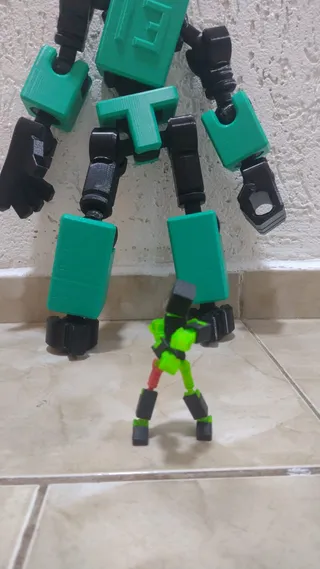 MINI 13 Printable Jointed Figure by soozafone | Download free STL model ...